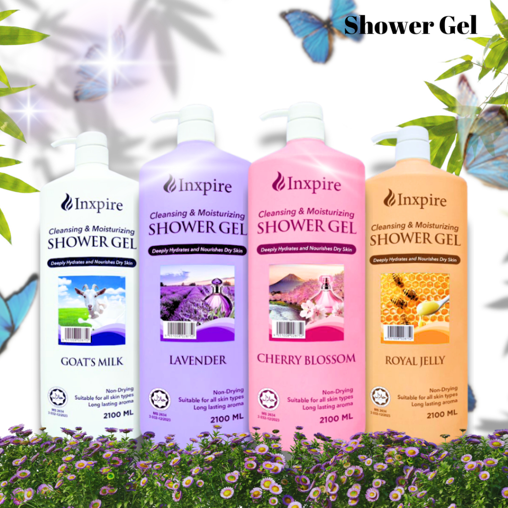 INXPIRE CLEANING & MOISTURIZING SHOWER GEL 2100ML | Shopee Malaysia