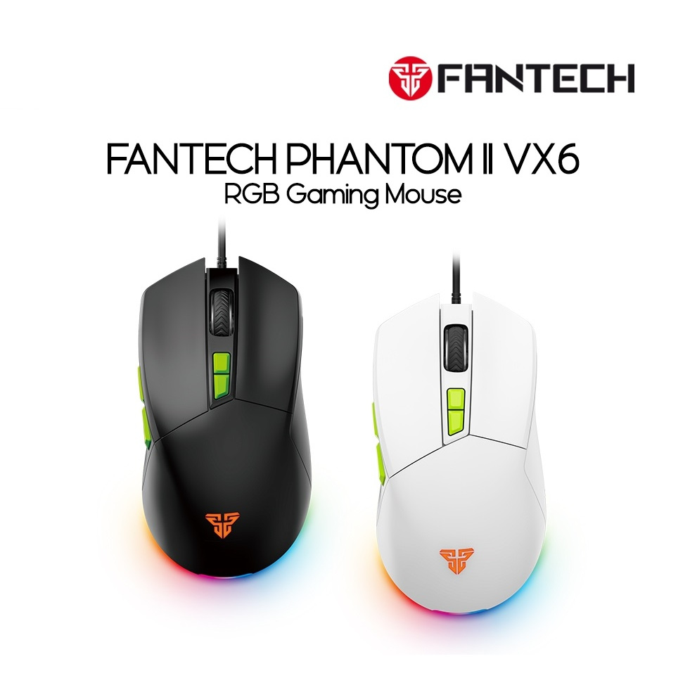 FANTECH PHANTOM II VX6 MACRO GAMING MOUSE | Shopee Malaysia