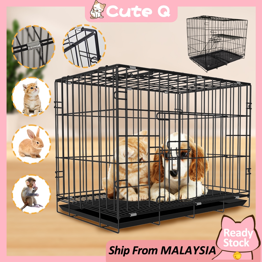 Cute Q dog cage cat cage large cage kucing sangkar kucing besar murah ...