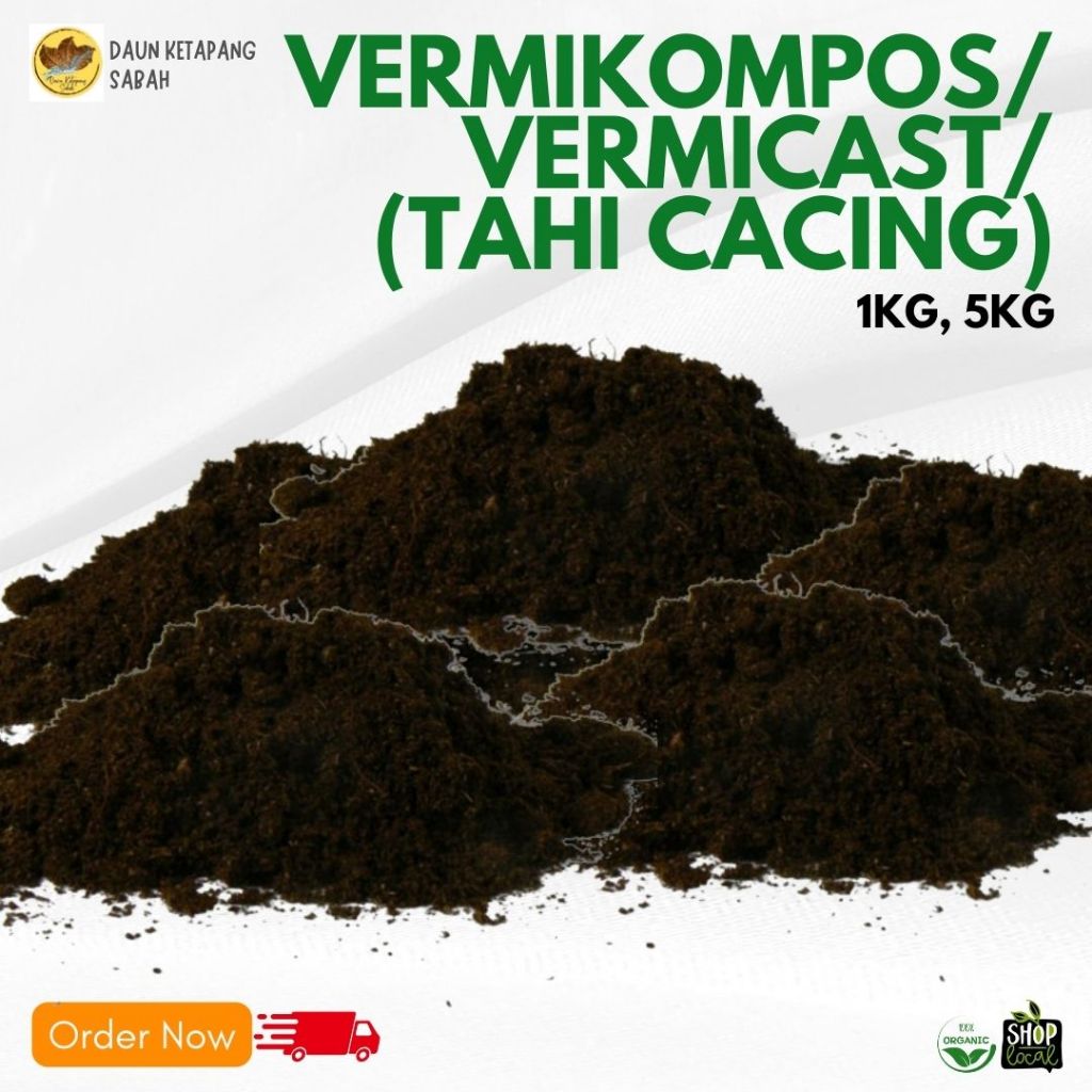 VERMIKOMPOS/ BAJA TAHI CACING (KARUNG) | Shopee Malaysia