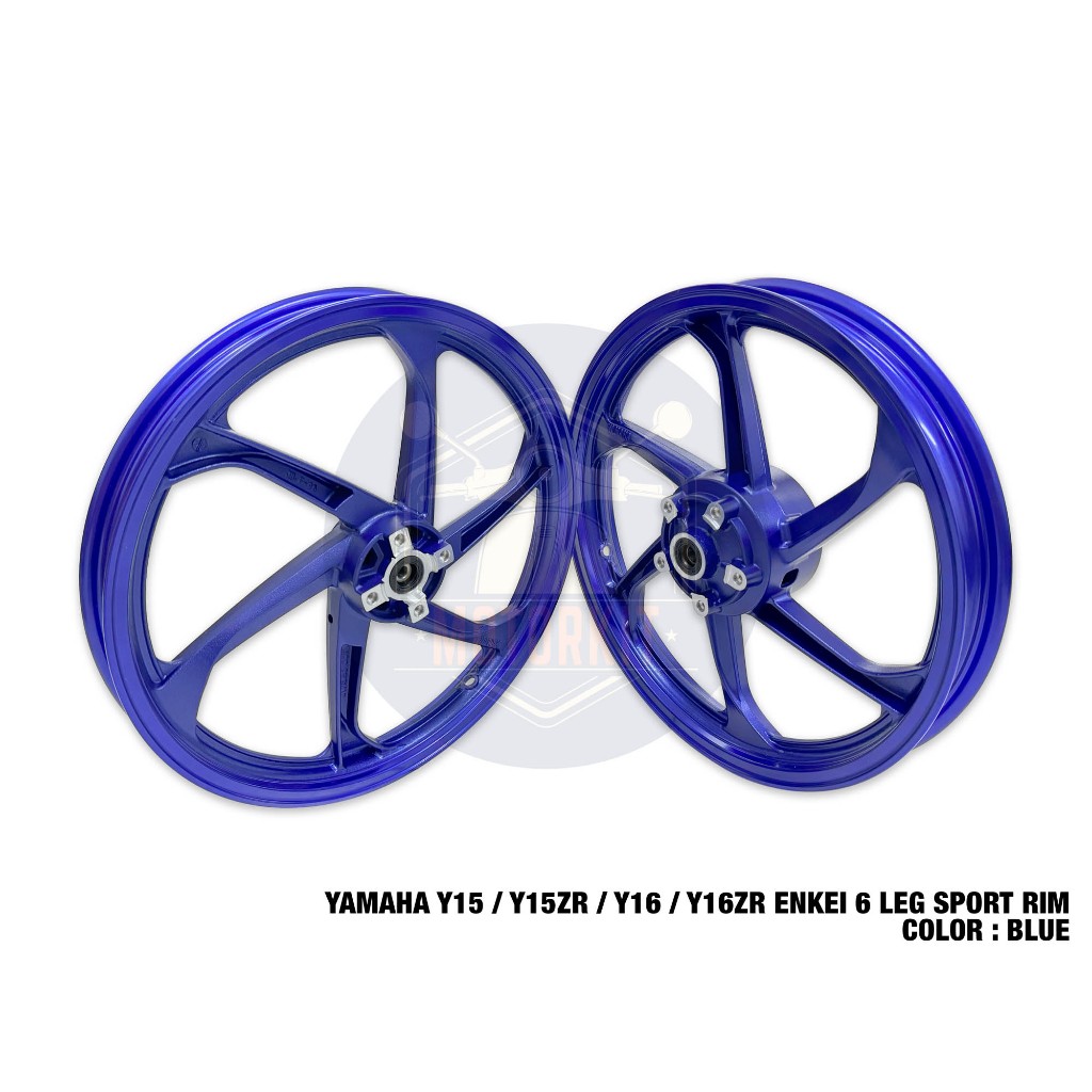 Y15 Y15ZR Y16 Y16ZR Y125 RS150 RSX150 ENKEI 6 LEG SPORTRIM 6 KAKI BATANG 140 x 160 / 160 x 185 x ...