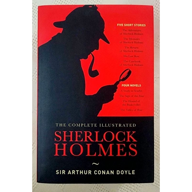 MBH | NEW | THE COMPLETE ILLUSTRATED SHERLOCK HOLMES by Sir Arthur Conan Doyle (Classic/Mystery ...