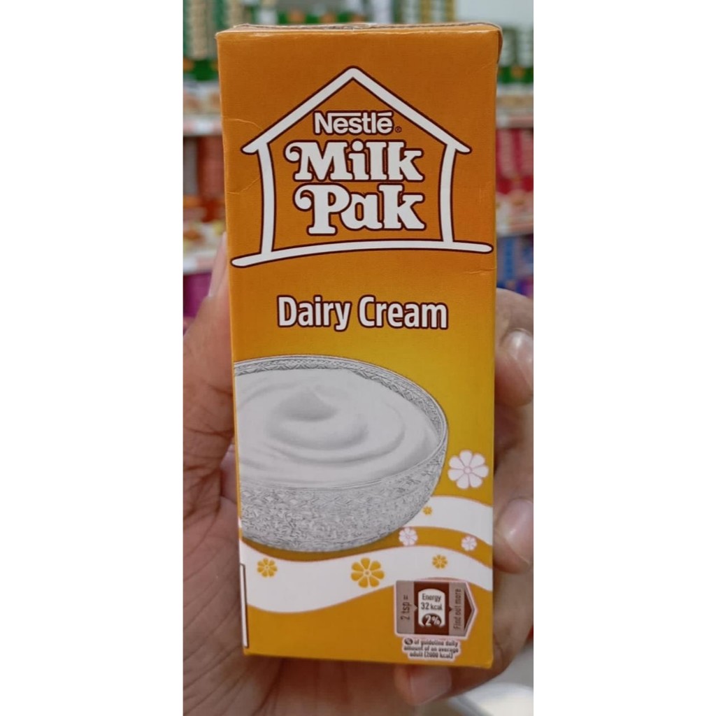 NESTLE MILK PACK DAIRY CREAM 200ML | Shopee Malaysia