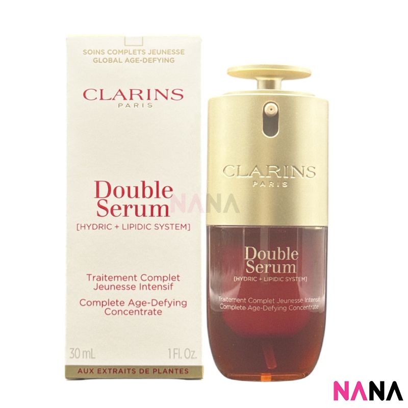 Clarins Double Serum Complete Age Control Concentrate (9th Generation) 30ml | Shopee Malaysia