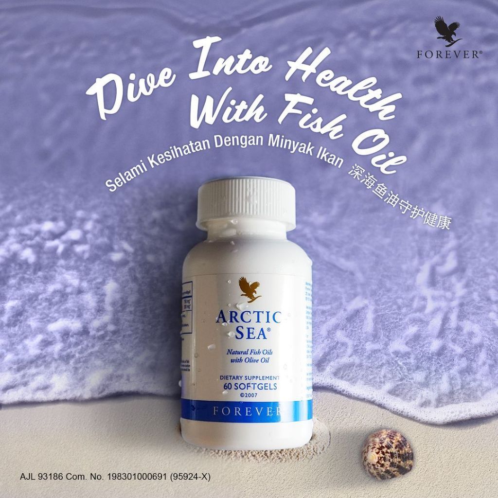 Original Fish oil Source 🐟 Forever Living Arctic Sea 🐟 | New Packing ...