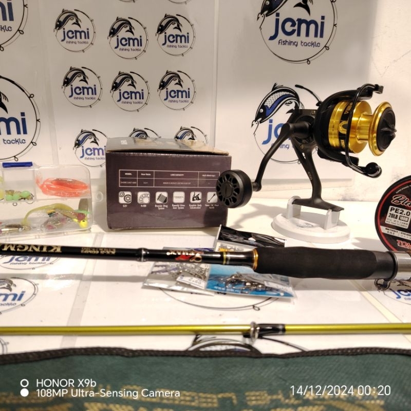 {PROMOSI GEMPAK}SET PANCING JENAMA LEMAX DAN REEL AWASHIMA | Shopee ...