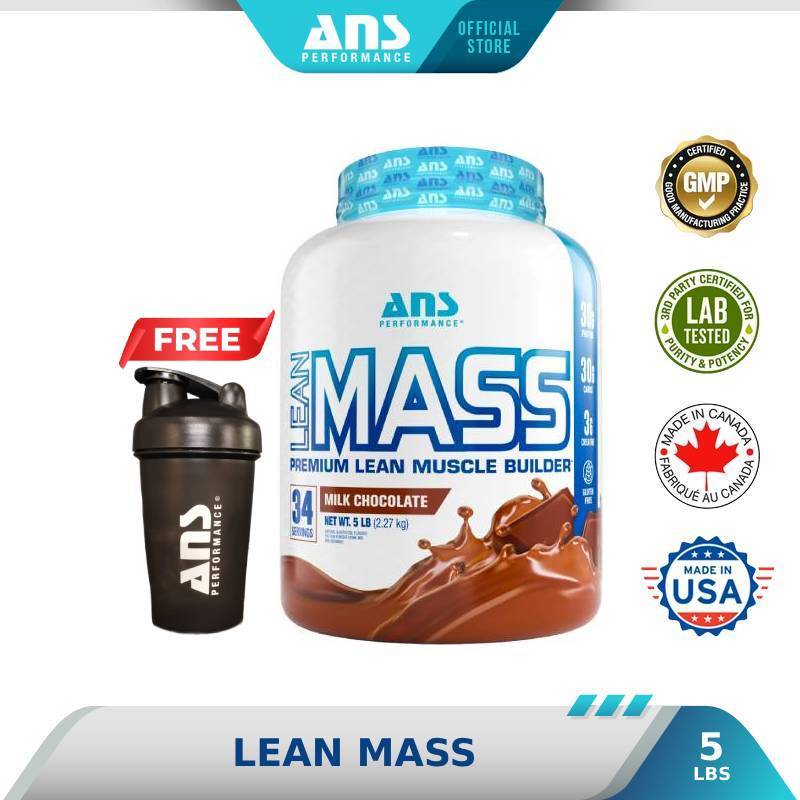 ANS PERFORMANCE Lean Mass, 5lbs + FREE GIFT | Shopee Malaysia