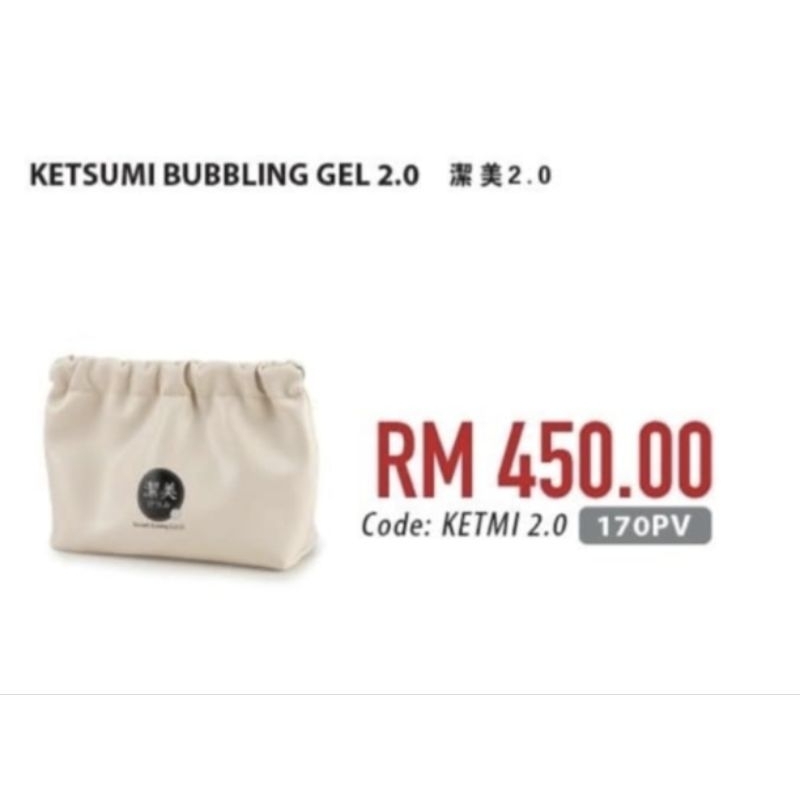 KETSUMI BUBBLING GEL 潔美2.0 | Shopee Malaysia