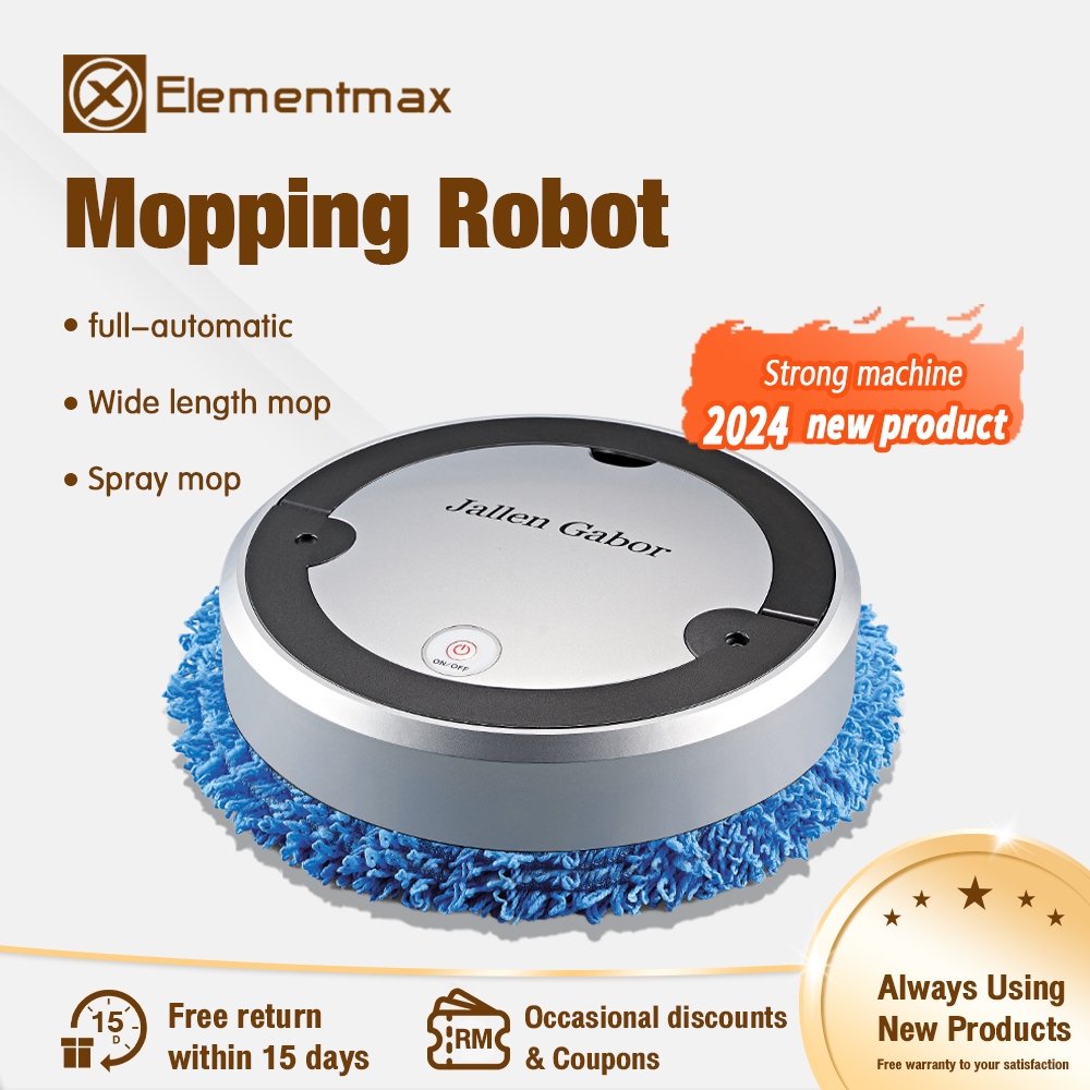 【Ready Stock】Mopping Robot Smart Sweeper Robotic Auto Sweeping Vacuum ...