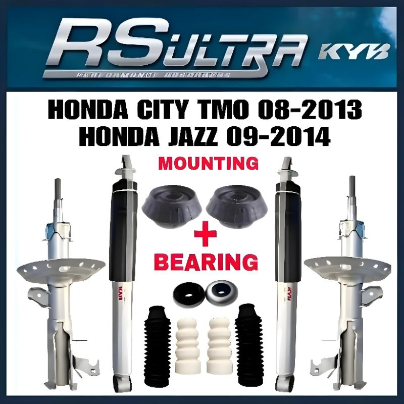 BF KYB RS ULTRA ABSORBER FRONT / REAR HEAVY DUTY HONDA CITY GM2 TMO ...