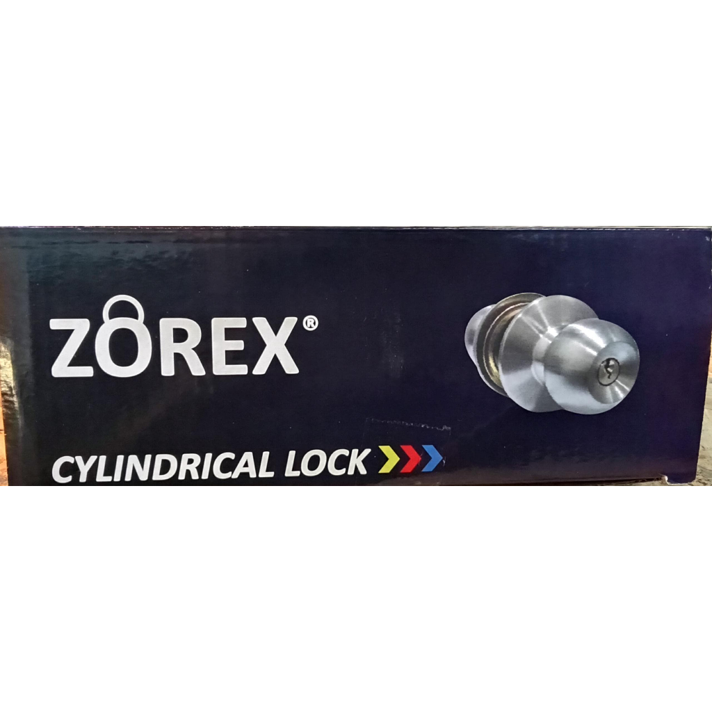 ZOREX CYLINDRICAL LOCK WITH KEY 60MM | Shopee Malaysia