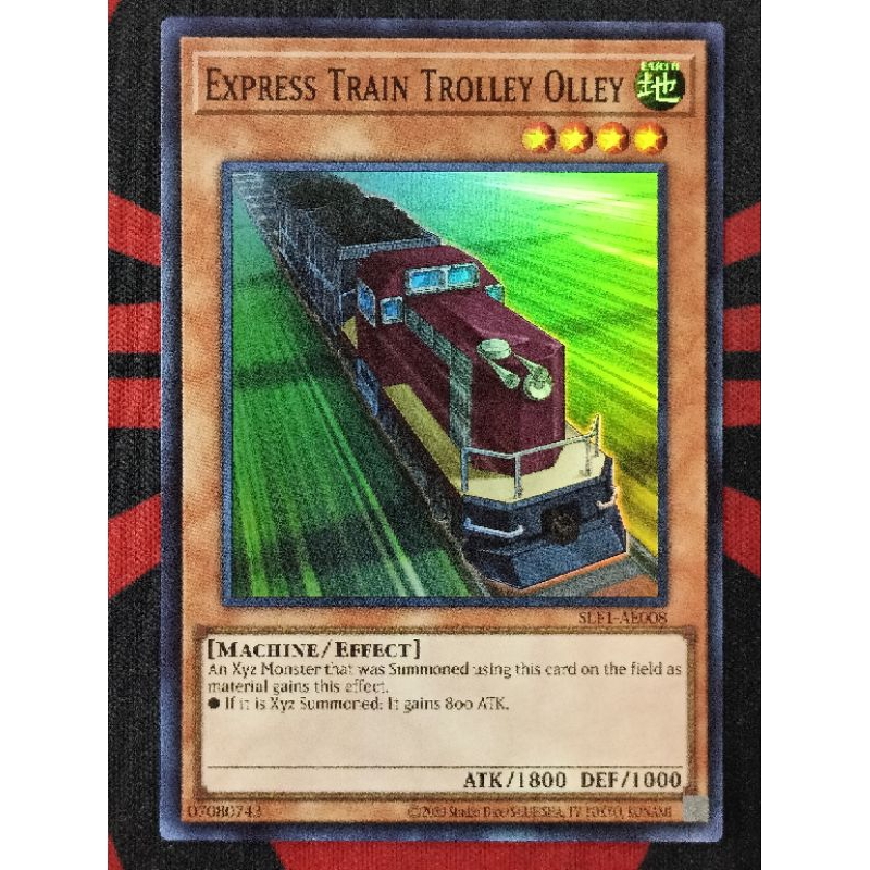 YUGIOH KONAMI SLF1-AE008 Express Train Trolley Olley (Super Rare ...