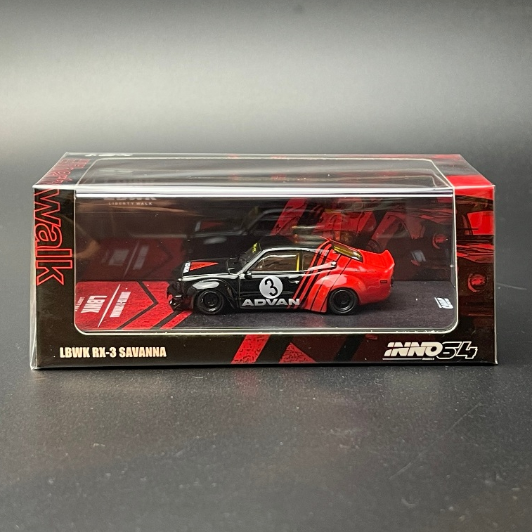 Inno64 - LBWK Mazda RX3 SAVANNA ADVAN LIVERY | Shopee Malaysia