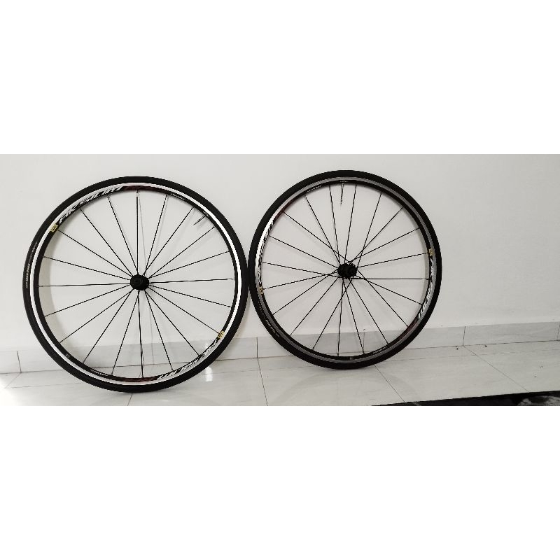 WHEELSET ROADBIKE MAVIC AKASIUM RACE RIM BRAKE 100% ORIGINAL CLINCHER ...