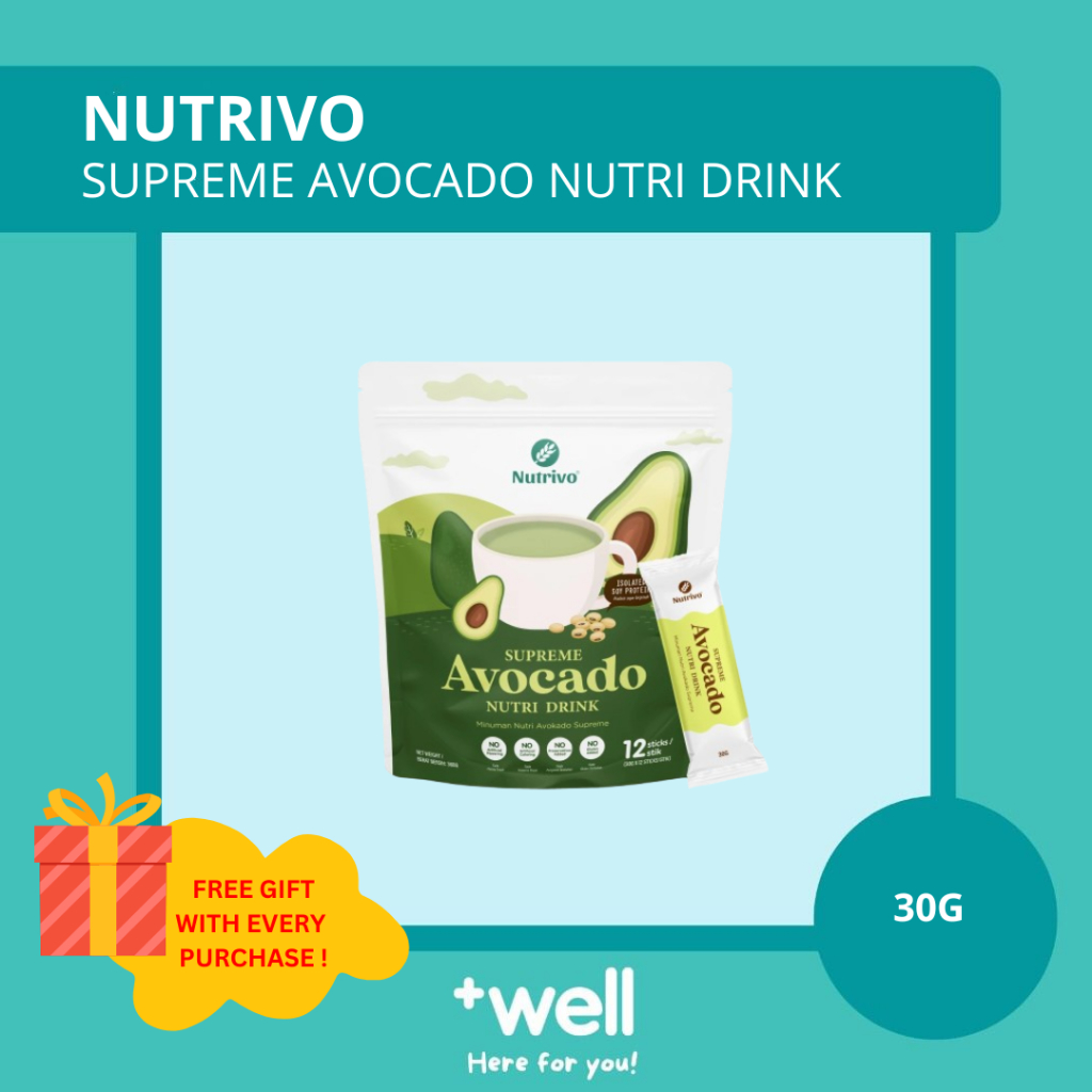 NUTRIVO SUPREME AVOCADO NUTRI DRINK 30GX12S | Shopee Malaysia