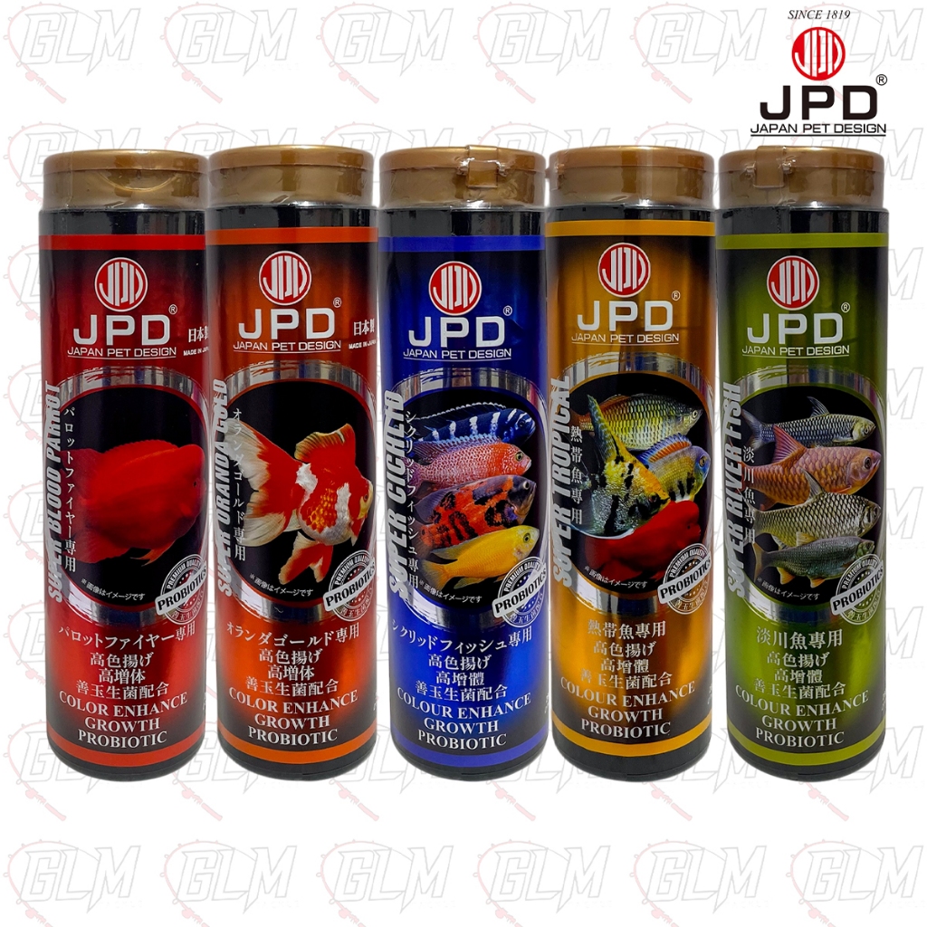 JPD FISH FOOD ( 260G )SUPER BLOOD PARROT | SUPER CICHLID | SUPER ...