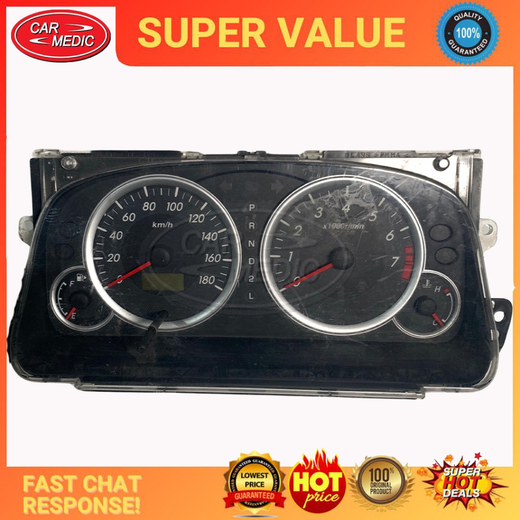 [D58] [83800-BZ330] Original Toyota Avanza 1.5 Automatic Speedometer ...