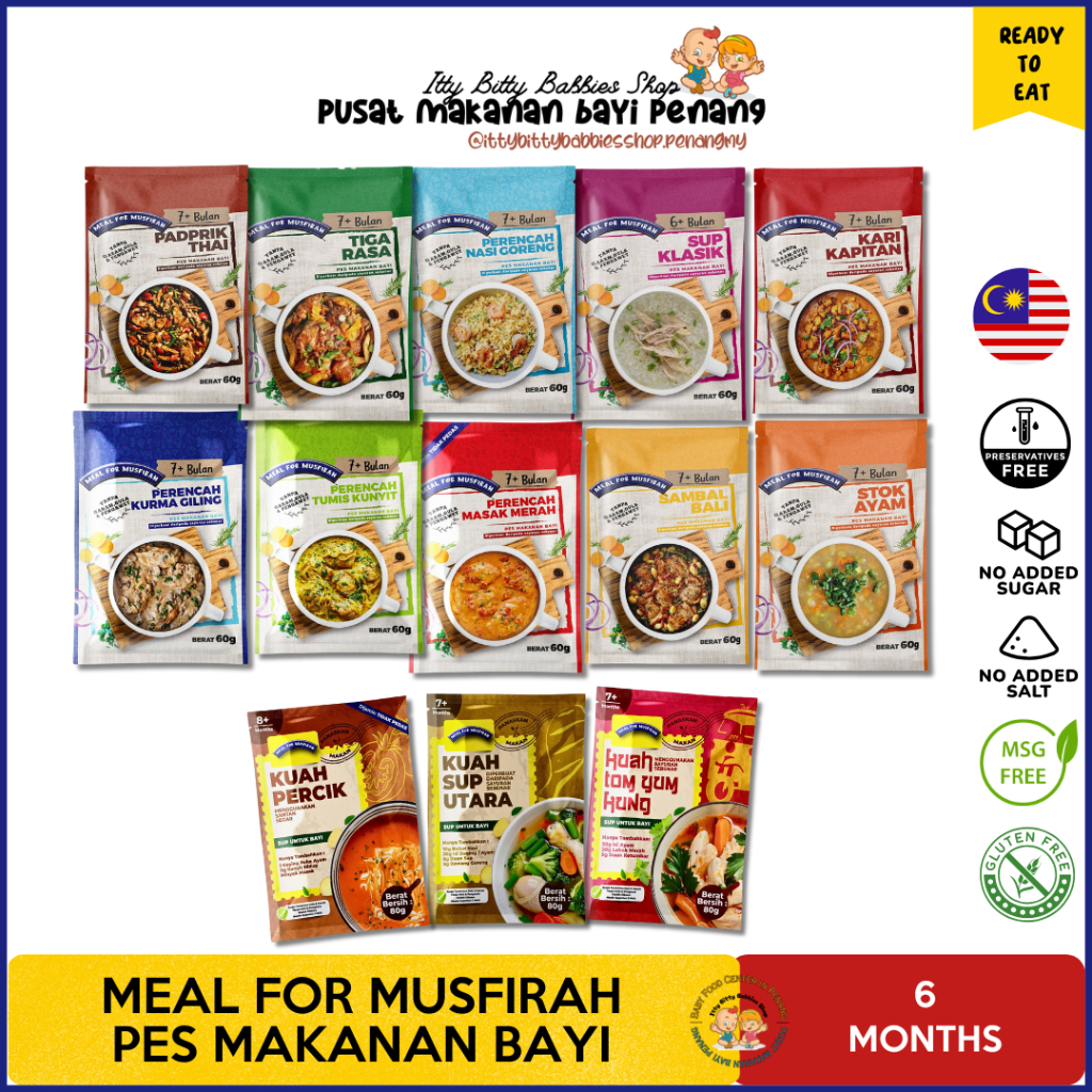 MEAL FOR MUSFIRAH - Pes Masakan Bayi (6bulan keatas) | Shopee Malaysia