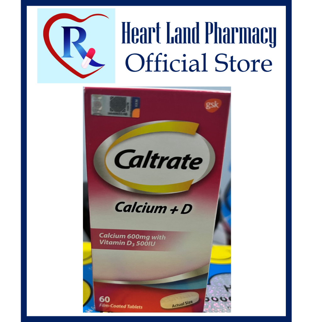 CALTRATE 600+D TAB (60's) | Shopee Malaysia