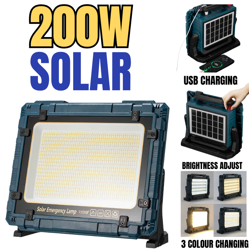 Outdoor Multi Functional Solar Floodlight | HIGH POWER Solar Floodlight ...