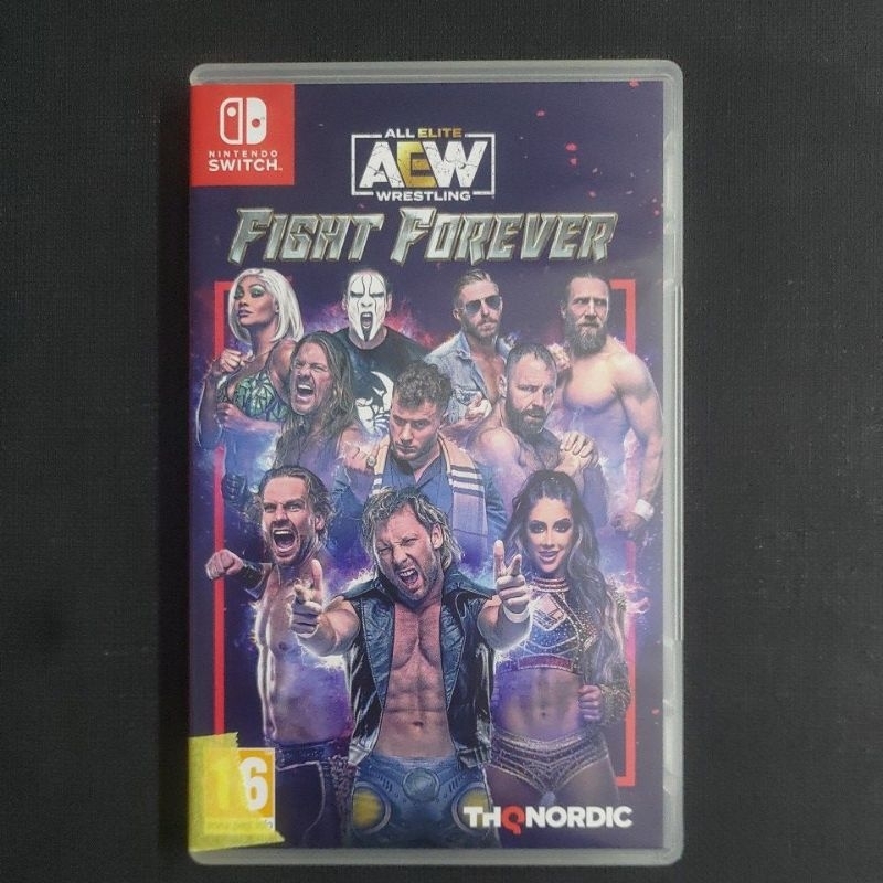 Nintendo switch aew fight forever used | Shopee Malaysia