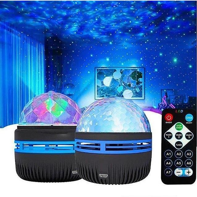 [Ready Stock] Starry Sky Projector Night Light Aurora Water Wave ...