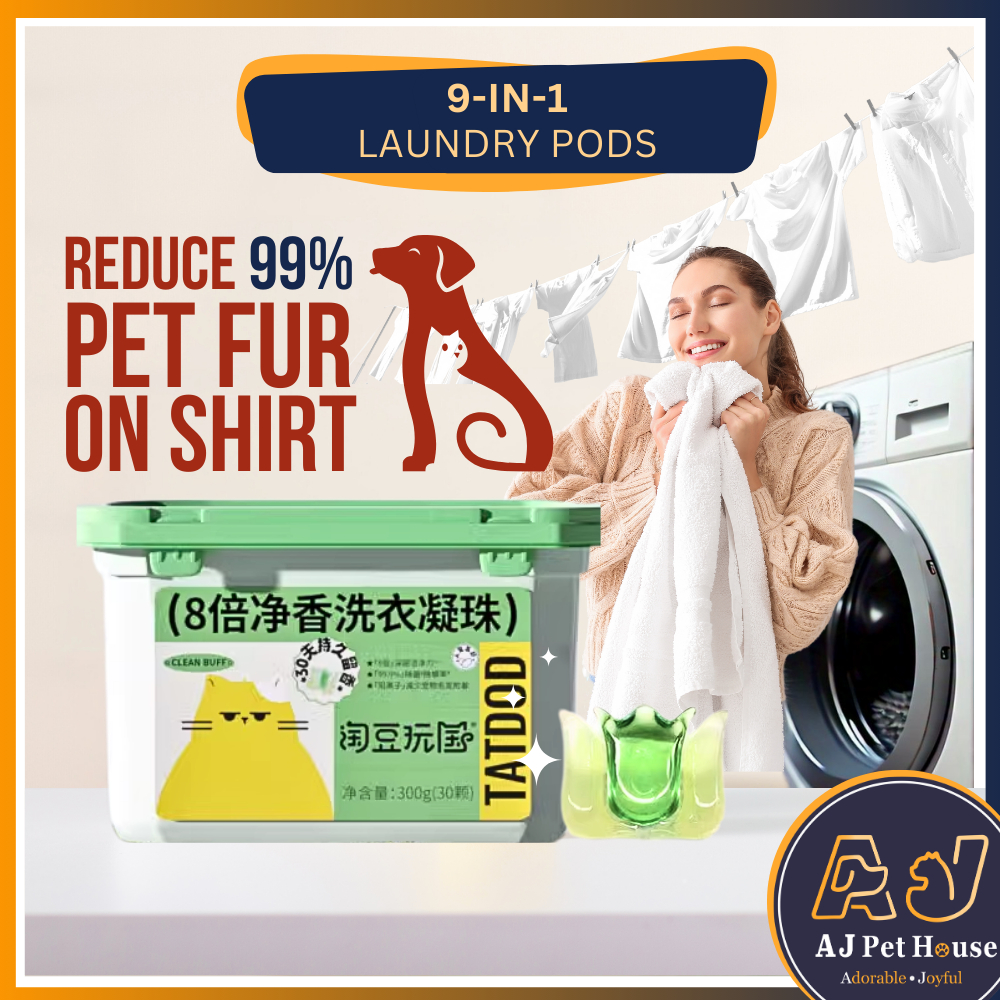 TATDOD® 9IN1 AntiStatic Laundry Pod Detergent【Safe to Pet】Laundry ...