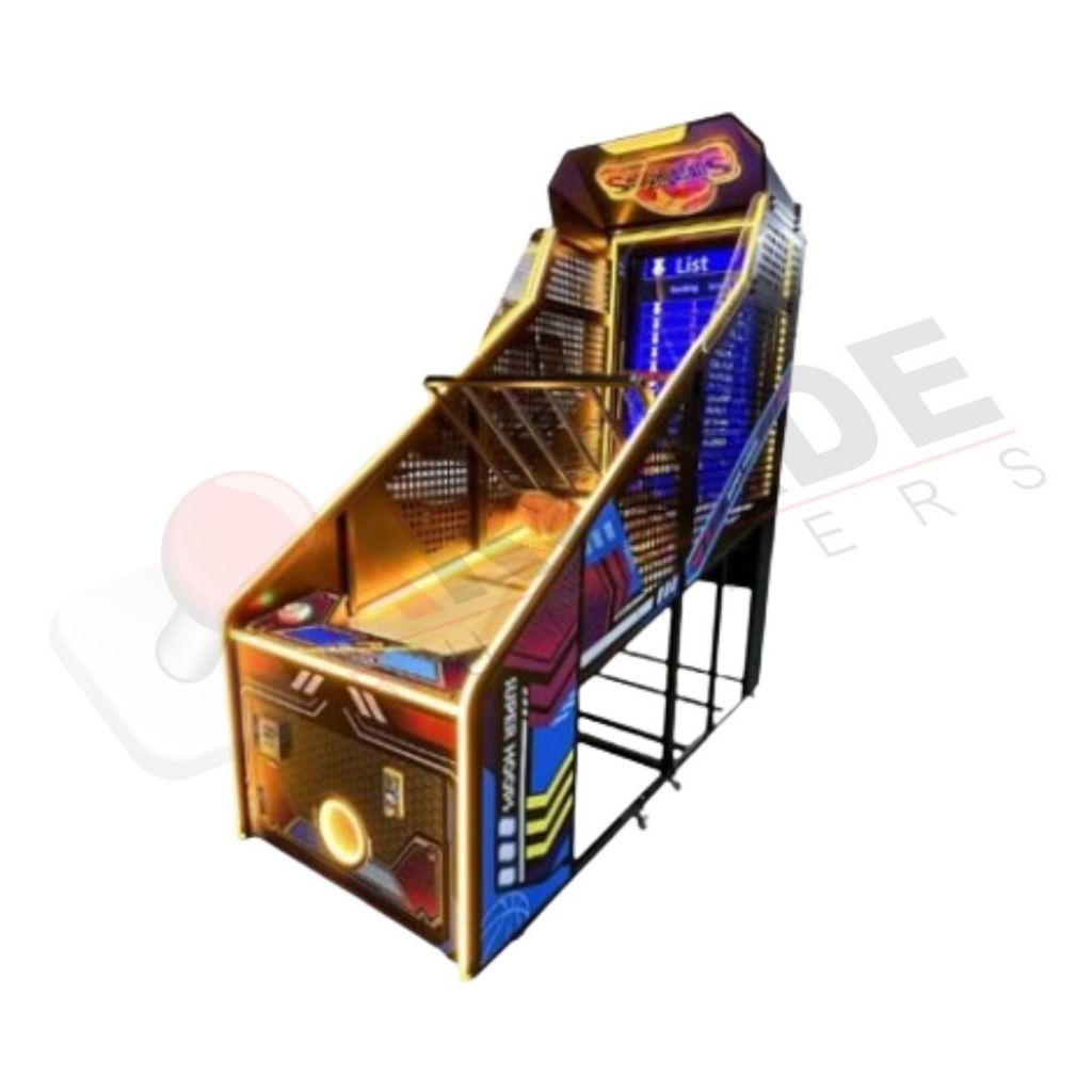 55'' Super Hoops Basketball Arcade Shooting Machine Indoor Amusement ...