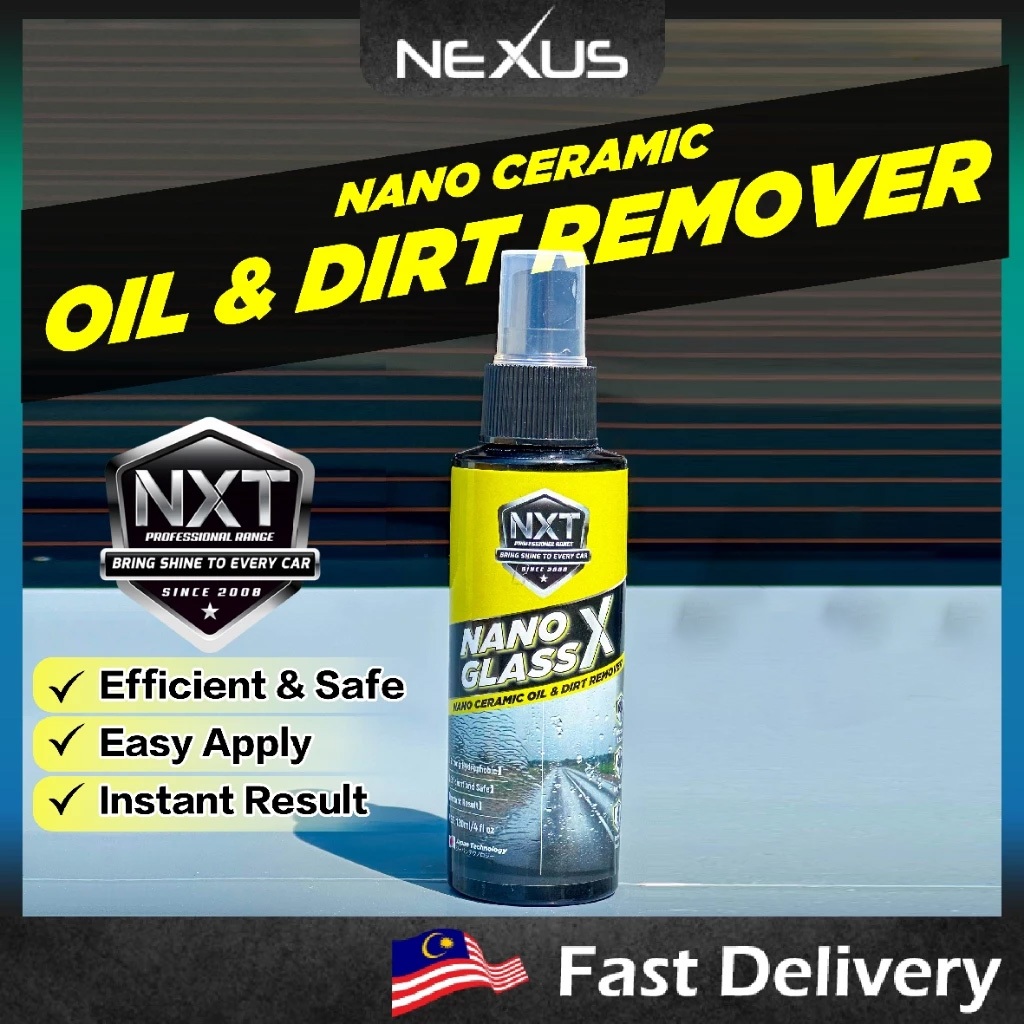 NXT Nano Car Glass Oil Remover Windshield Cleaning Glass Oil Cleaner ...