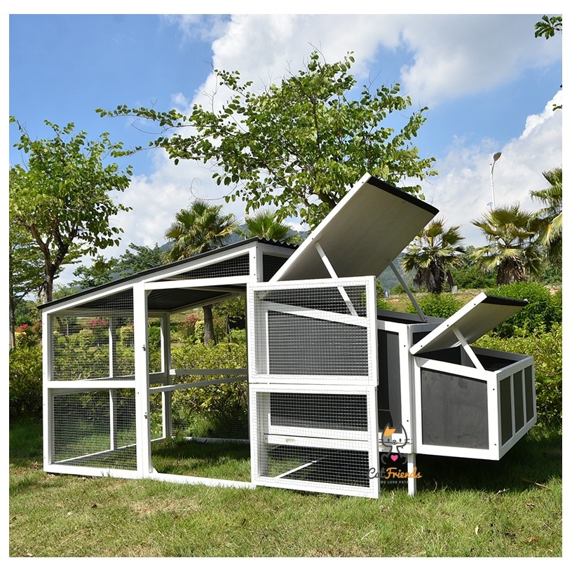 Chicken Coop Chicken Cage Outdoor Rainproof Cage Pet House Rabbit Cage ...