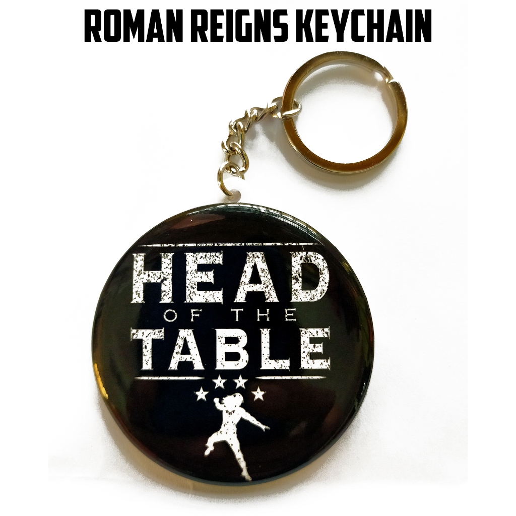 WWE Roman Reigns Head Of The Table Keychain | Shopee Malaysia