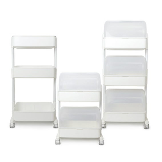 PLAFARM Cocomom Korea COVERED Trolley Organiser Rack Baby Multipurpose ...
