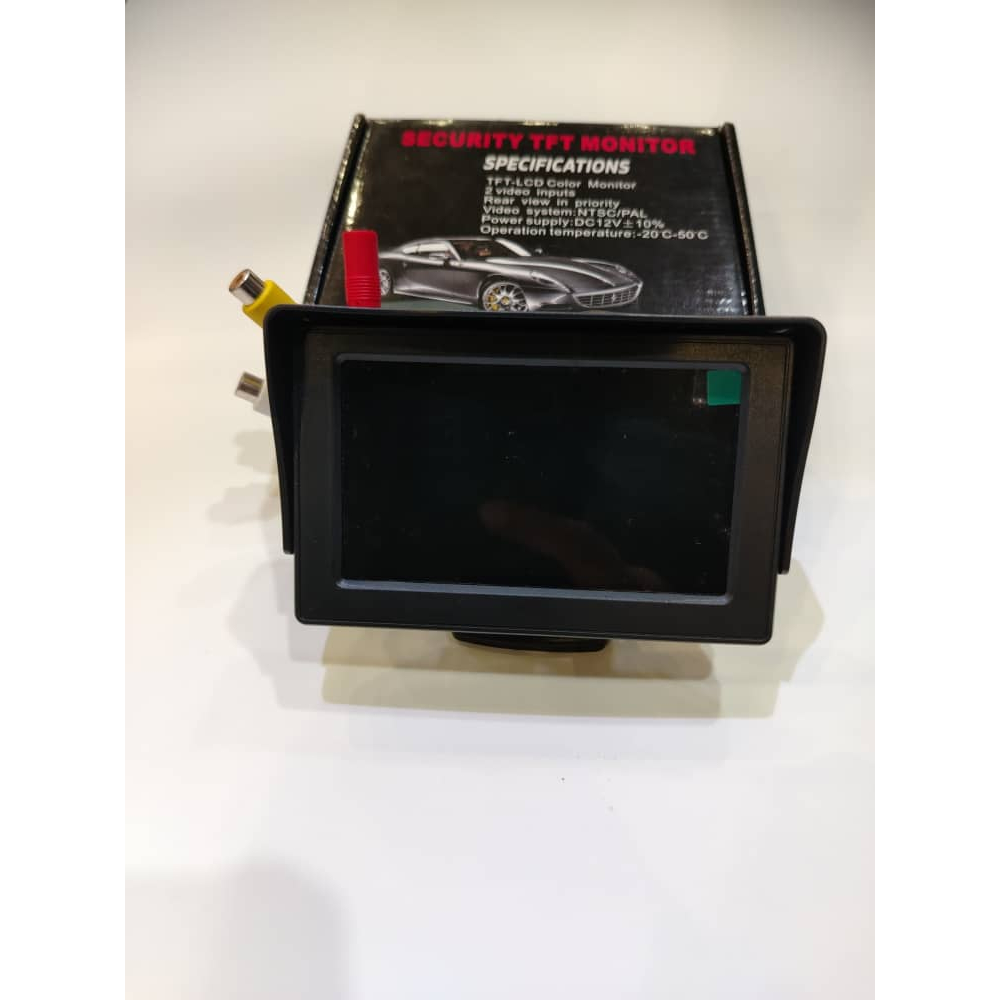 CAR TFT MONITOR FOR REVERSE CAMERA AND OTHER CAR SECURITY CAMERA ...