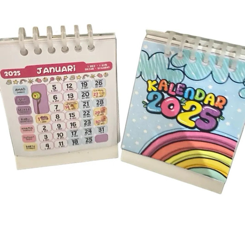 2025 Mini Desk Kalendar | Shopee Malaysia
