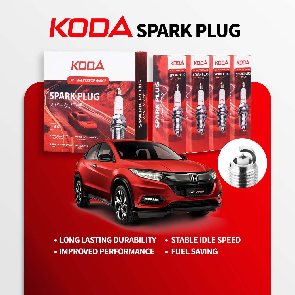 KODA Iridium Spark Plug Honda HR-V HRV T7A 1.8 R18 i-VTEC 2015-2021 ...