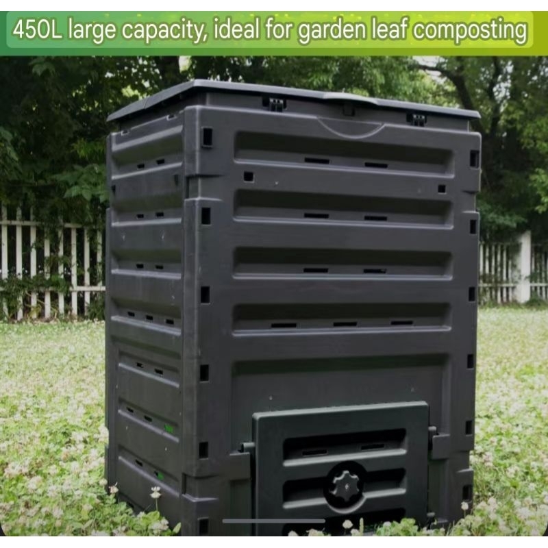 450L large capacity compost bin kitchen waste decomposed organic ...