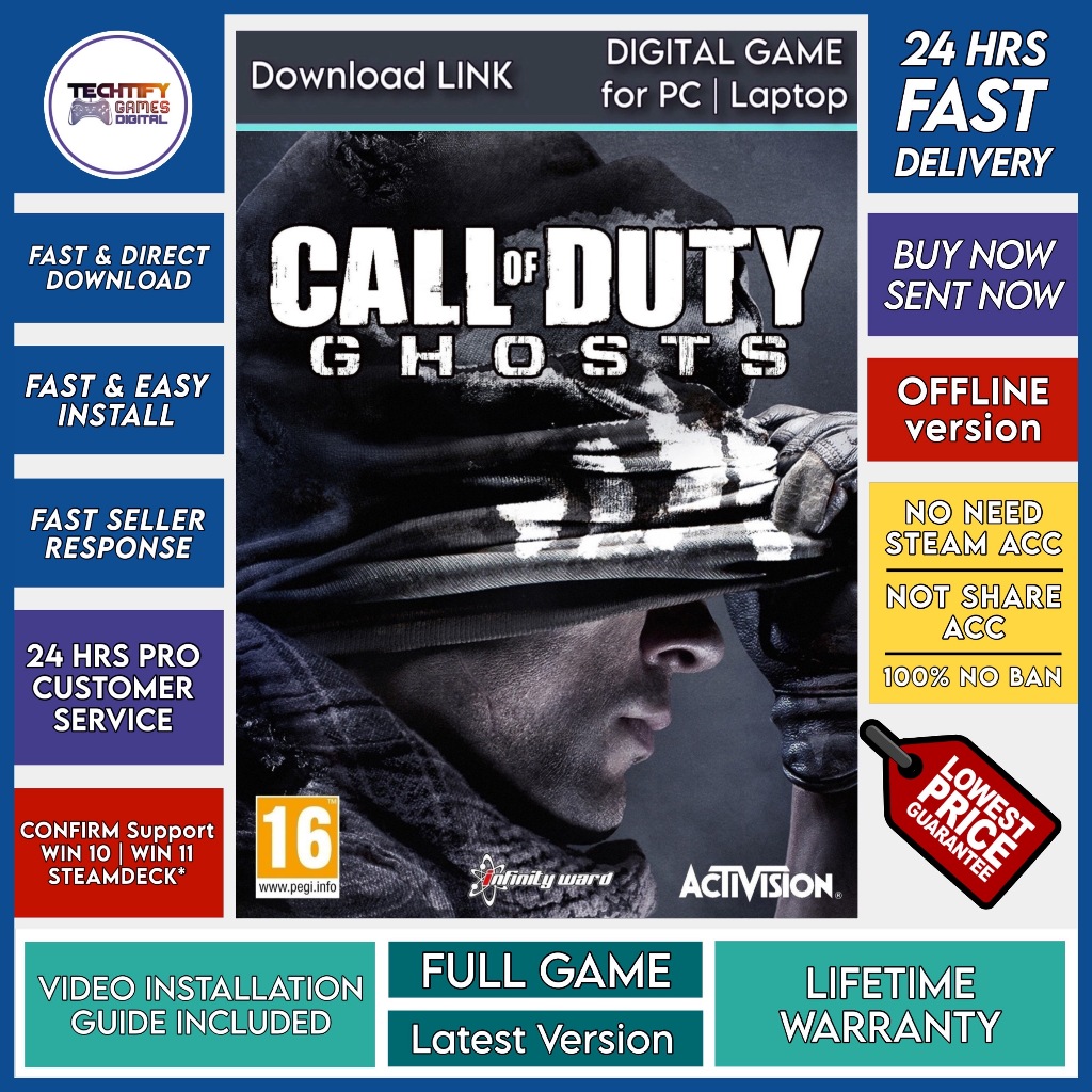 [PC Game] Call of Duty Ghosts Deluxe Edition - Offline [Fast Download ...
