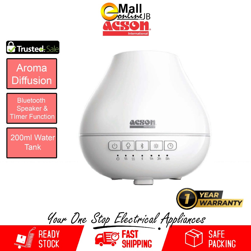 Acson Aroma Diffuser Speaker (200ml) AAD20C | Shopee Malaysia