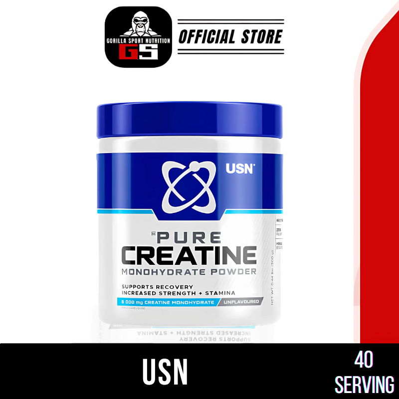 USN Pure Creatine Monohydrate Powder -Unflavour (200G) | Shopee Malaysia