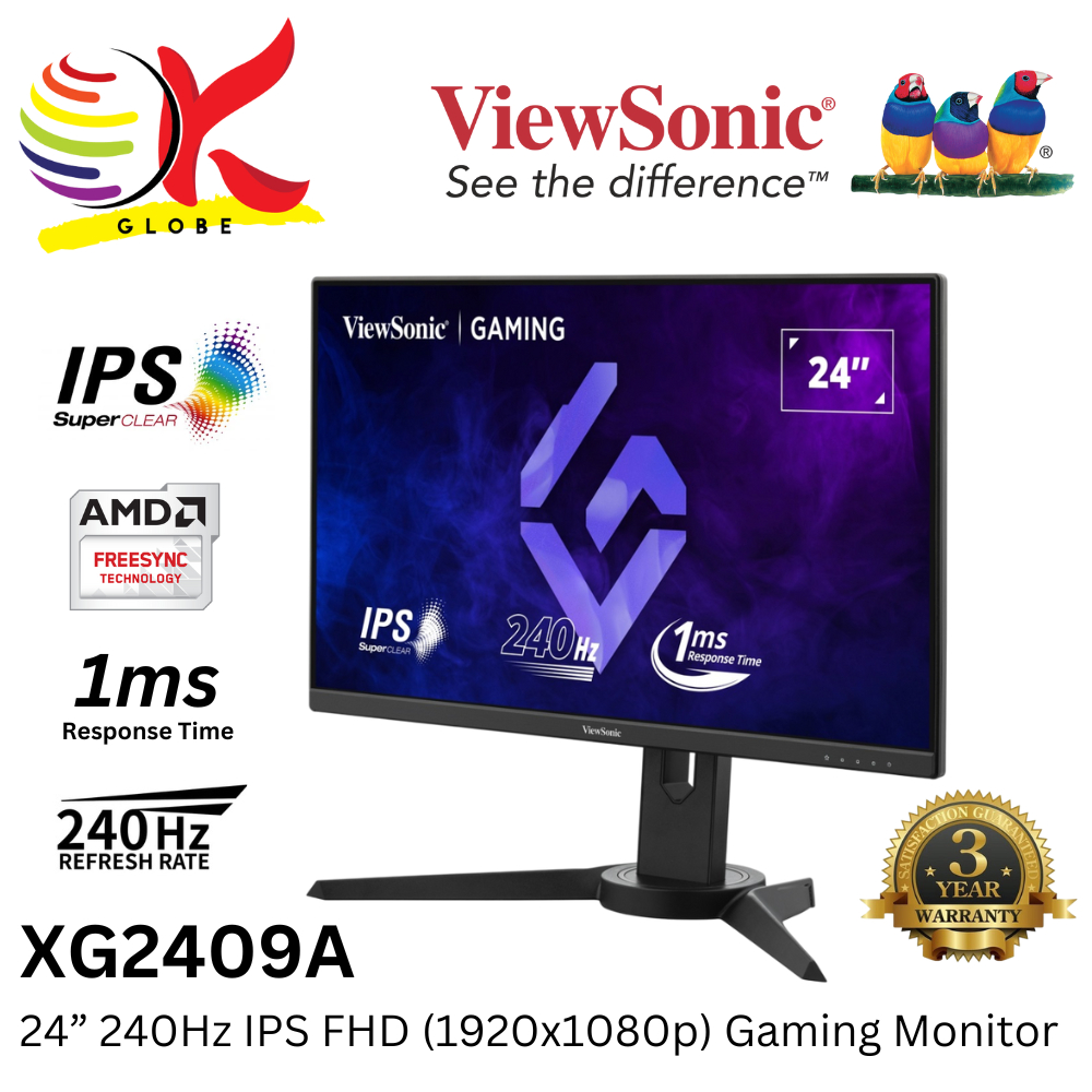 VIEWSONIC 24" XG2409A / 27" XG2709A FHD (1920x1080P@240HZ) LED SUPER ...