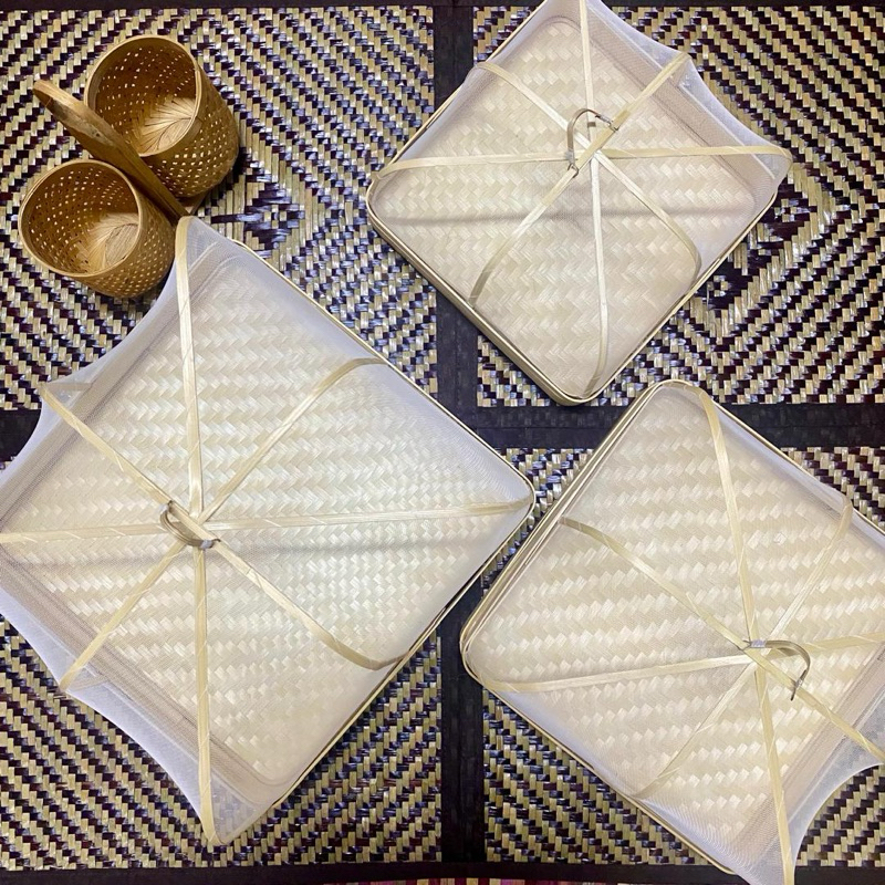 Bamboo Serving Hood | Tudung saji buluh | Serving Tray | Hand Woven ...