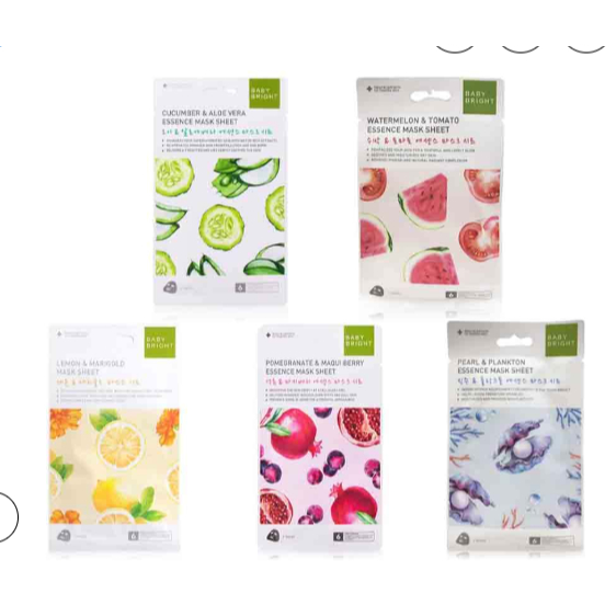 Baby Bright Essence Mask Sheet 20g | Shopee Malaysia