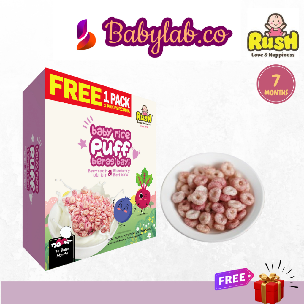 RUSH BABY | BABY FOOD RICE PUFF SNEK BERAS BAYI SNACK BABY MESRA TRAVEL ...
