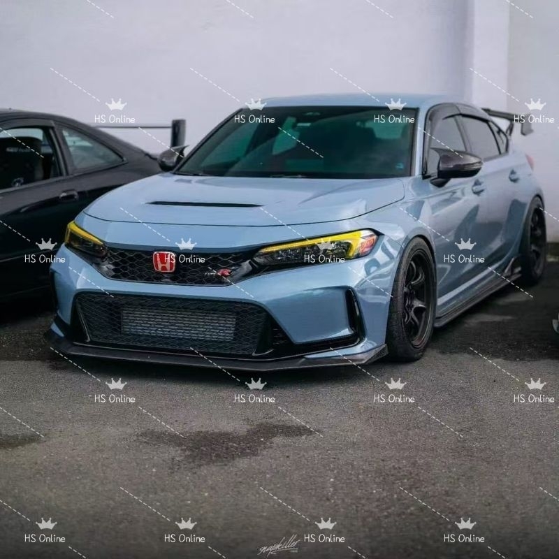 For Original FL5 Type R Varis Design Front Lip Front Diffuser Frp ...