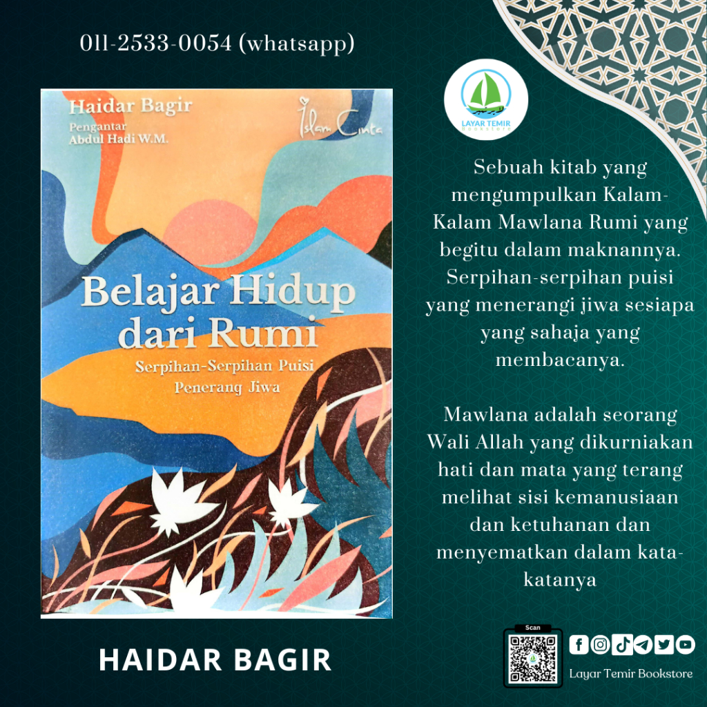 BELAJAR HIDUP DARI RUMI (Serpihan-Serpihan Puisi Penerang Jiwa ...