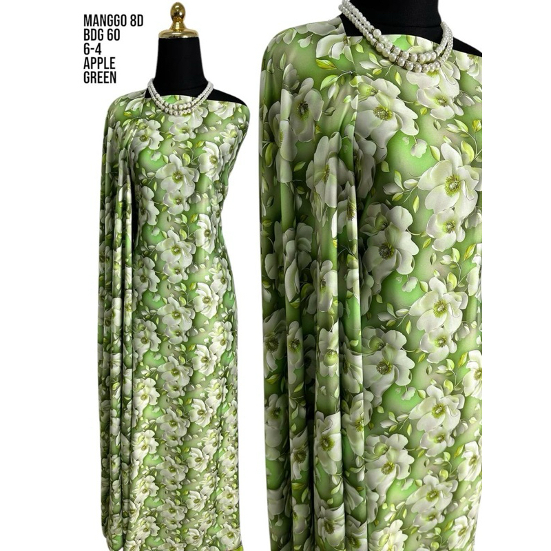 Kain Mango Silk 8D Vietnam Satin Bidang 60 Kain Mango Vietnam | Shopee ...