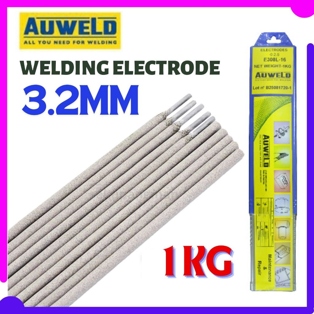 1KG AUWELD E308L-16 3.2MM Stainless Steel Welding Electrode Welding Rod ...