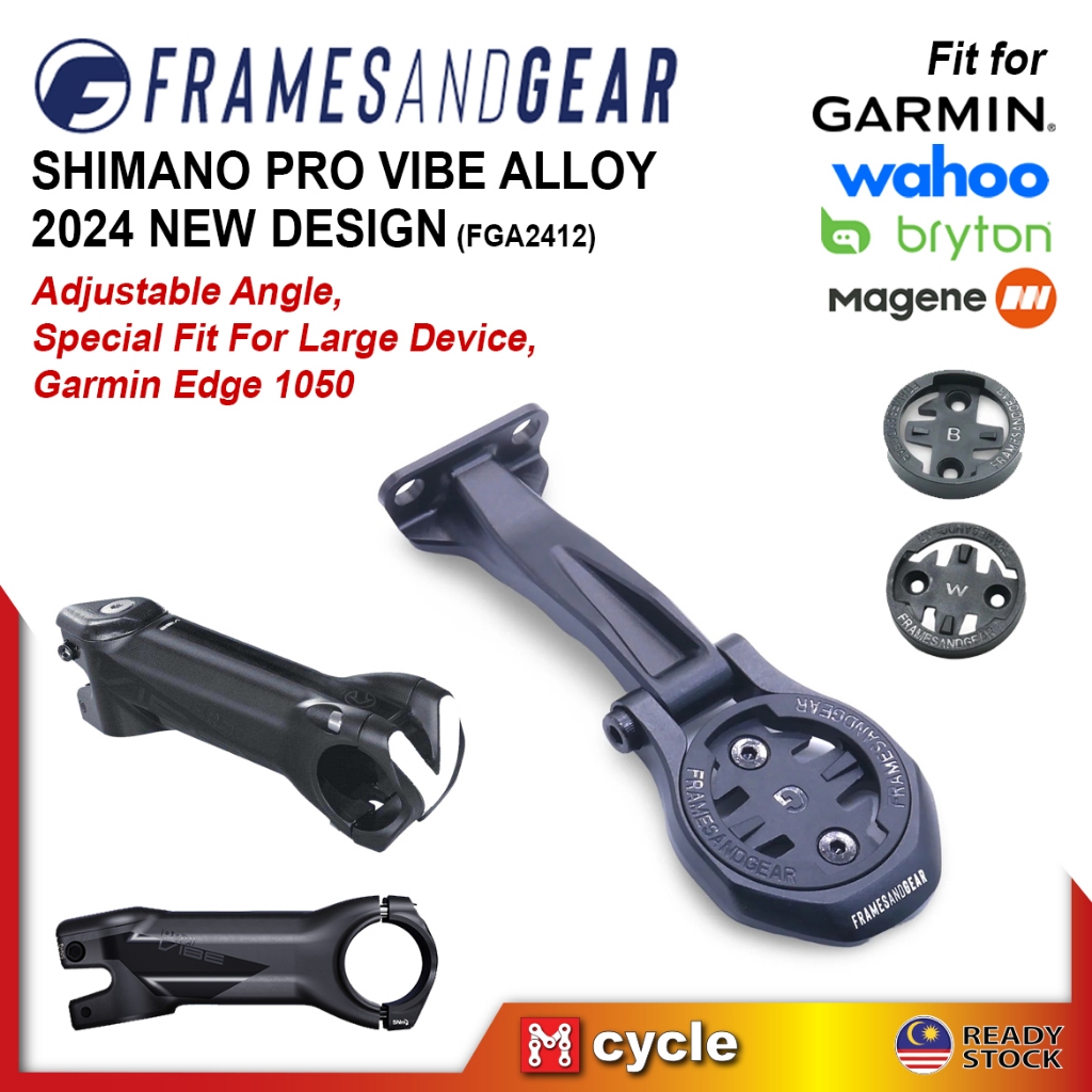 FRAMES AND GEAR Pro Vibe Alloy Stem Meter Mount FGA 2412 New Model Out ...