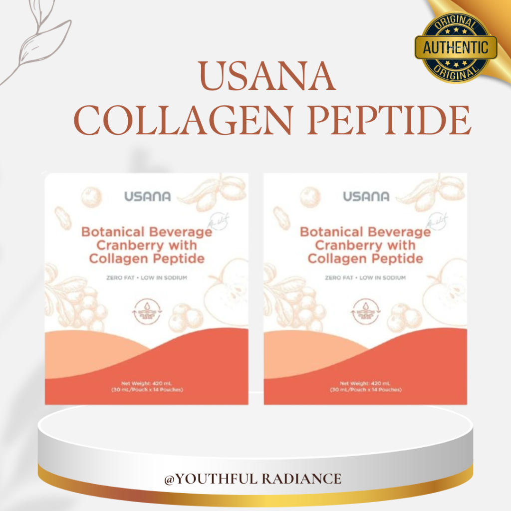 USANA Cranberry Collagen Protein Peptide Drink | Anti-Aging & Skin ...