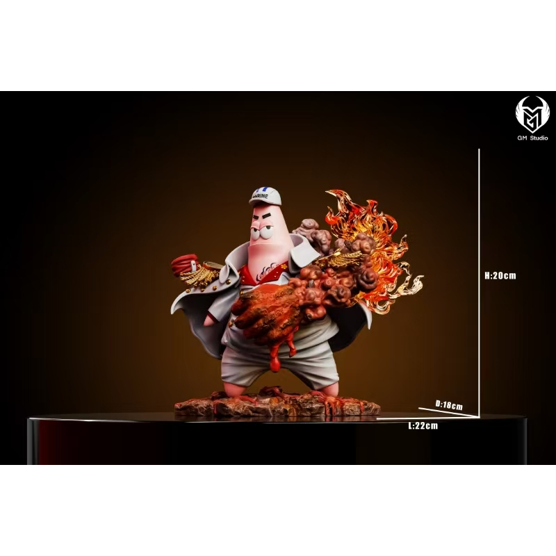 [GKRESIN] GM Studio - One Piece - Patrick Star cos Akainu & Squidward ...